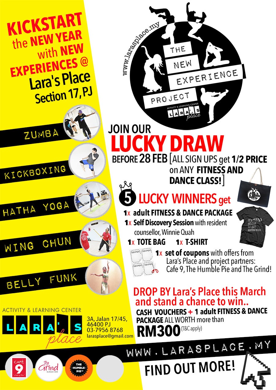 website NEP lucky draw poster | Lara's Place: Activity & Learning ...